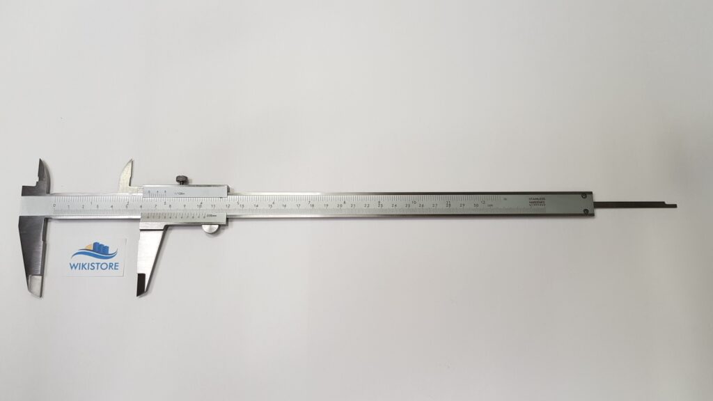 KIT 3 PEZZI CALIBRO MONOBLOCCO 150-200-300 MM LETTURA 0,05 VENTESIMALE ...